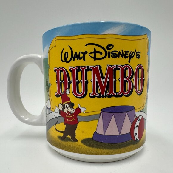 Disney | Dining | Disney Dumbo Circus 2 Oz Coffee Mug 1941 Cartoon ...